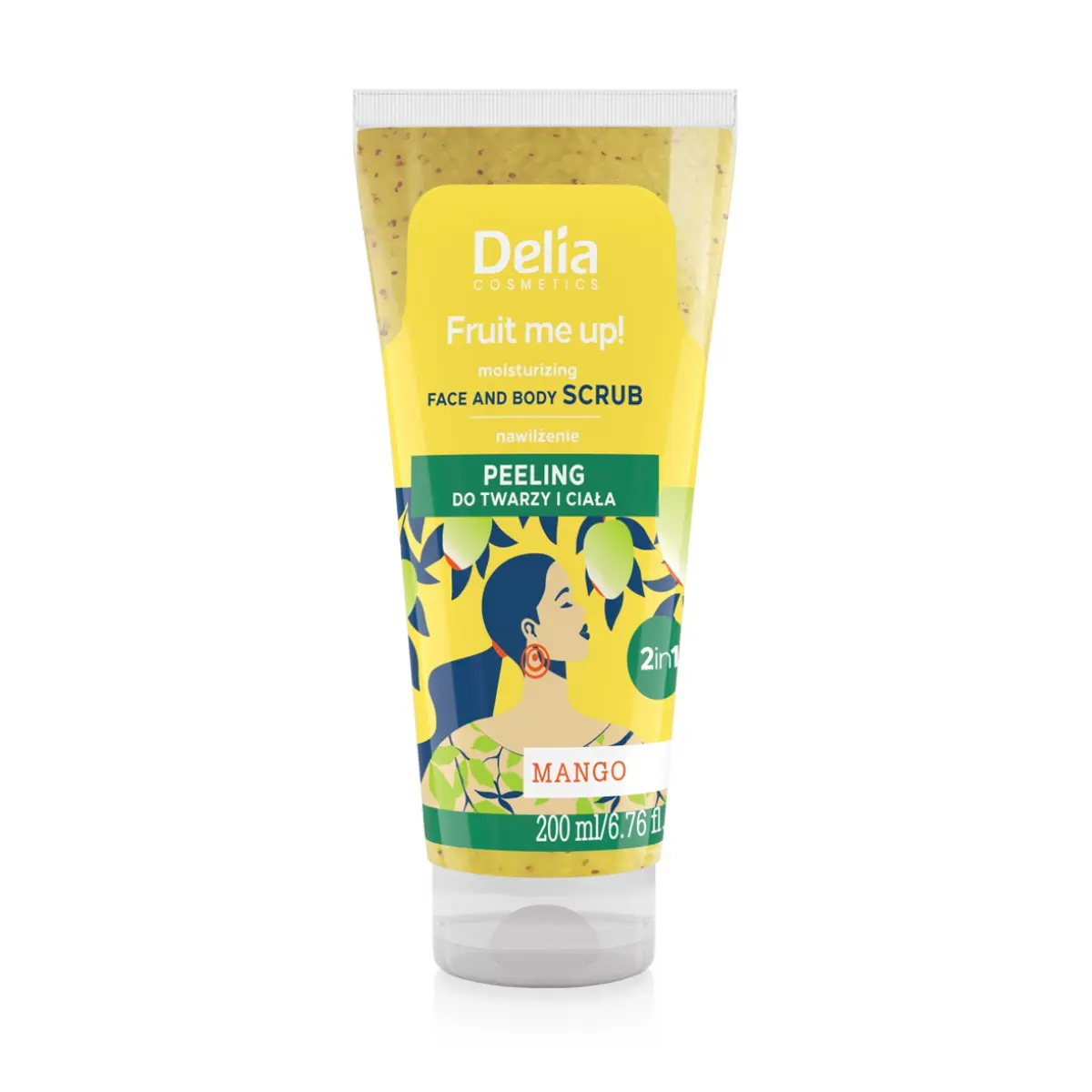 DELIA Piling za lice i telo - Mango 200ml | Unitech